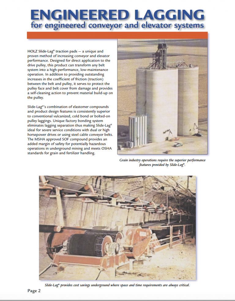 Slide Lag - General Rubber and Plastics