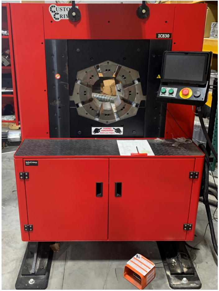 General Rubber and Plastics - 12” Crimper to Crimp up to 12” hoses